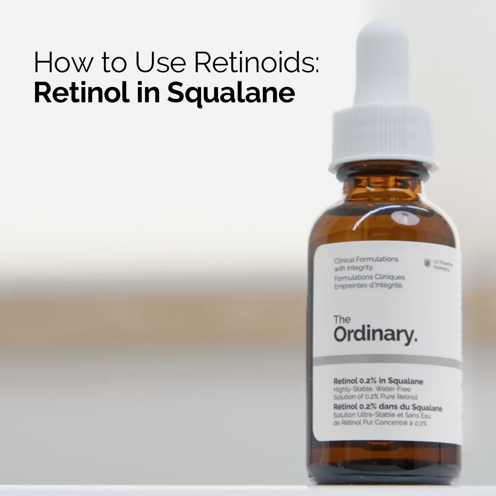 Retinol 1% in Squalane – High-Strength Anti-Aging Face Serum | [Shajbox]